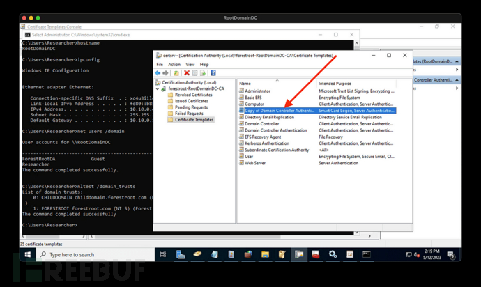 揭秘域管理员提权路径：使用ESC5从DA到EA - FreeBuf网络安全行业门户