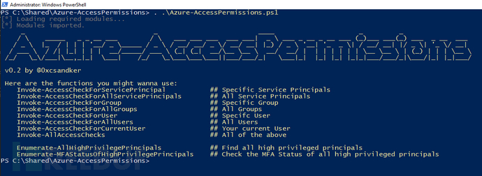 如何使用Azure-AccessPermissions枚举Azure活动目录环境中的访问权限 - FreeBuf网络安全行业门户