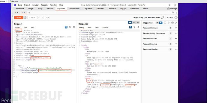 fastjson-CNVD-2019-22238漏洞复现 - FreeBuf网络安全行业门户