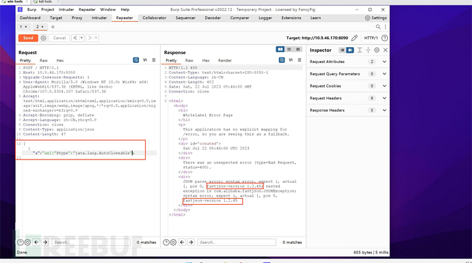 fastjson-CNVD-2019-22238漏洞复现 - FreeBuf网络安全行业门户