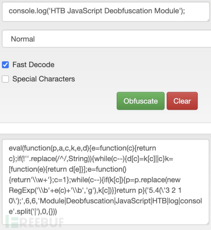 JAVASCRIPT 混淆及反混淆代码工具 - FreeBuf网络安全行业门户