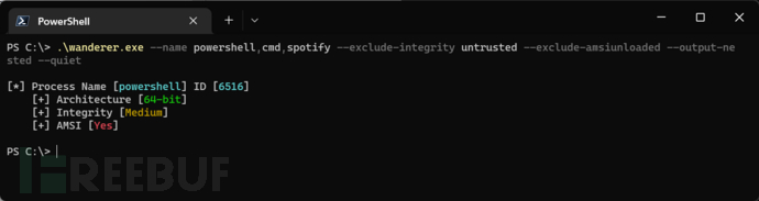 Wanderer：一款功能强大的进程注入枚举工具 - FreeBuf网络安全行业门户