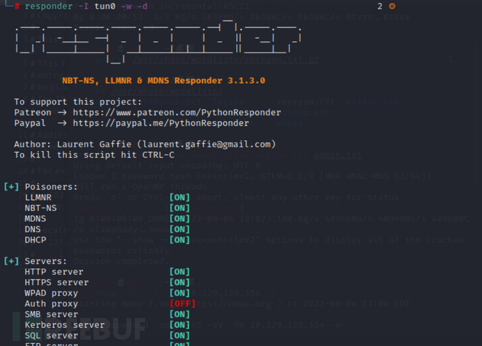 Responder与evil-winRM配合远程登录Windows - FreeBuf网络安全行业门户