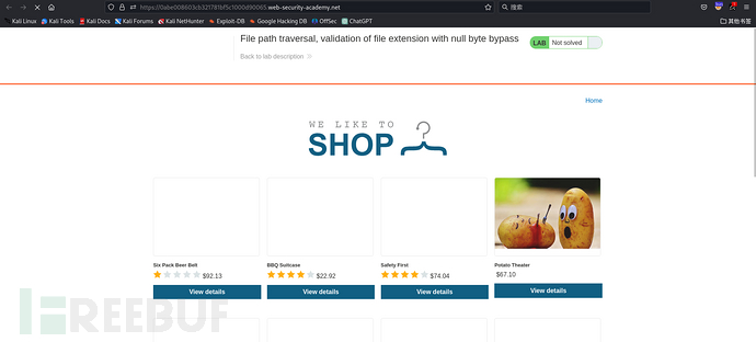 burpsuite官方靶场之目录遍历篇 - FreeBuf网络安全行业门户