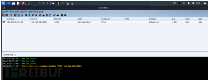 从WEB到内网横向&&CS后渗透&&MSF后渗透&&哈希传递------ATK&CK红队评估（一） - FreeBuf网络安全行业门户