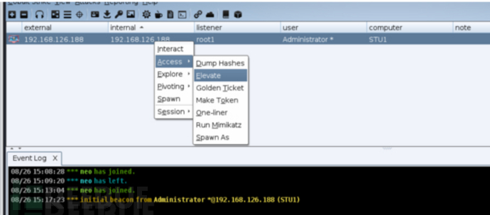 从WEB到内网横向&&CS后渗透&&MSF后渗透&&哈希传递------ATK&CK红队评估（一） - FreeBuf网络安全行业门户