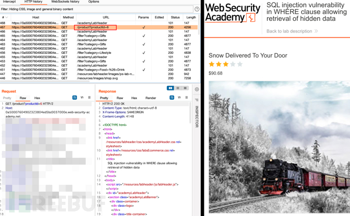 burpLab——sql注入学习笔记 - FreeBuf网络安全行业门户