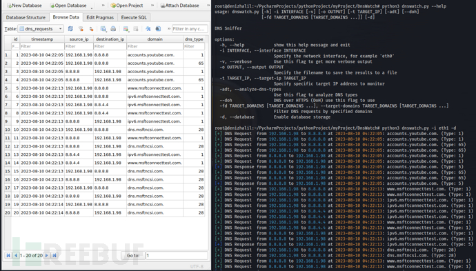 DNSWatch：一款功能强大的DNS流量嗅探和分析工具 - FreeBuf网络安全行业门户