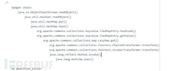 JAVA反序列化—CC链的前世今生 - FreeBuf网络安全行业门户