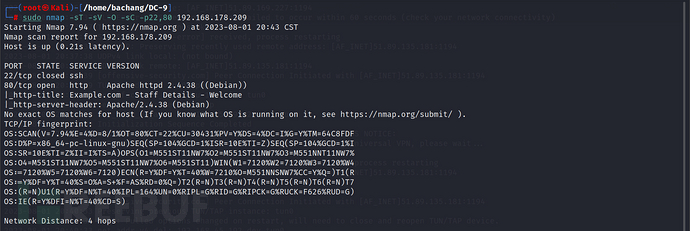 端口敲击守护程序之DC-9 - FreeBuf网络安全行业门户