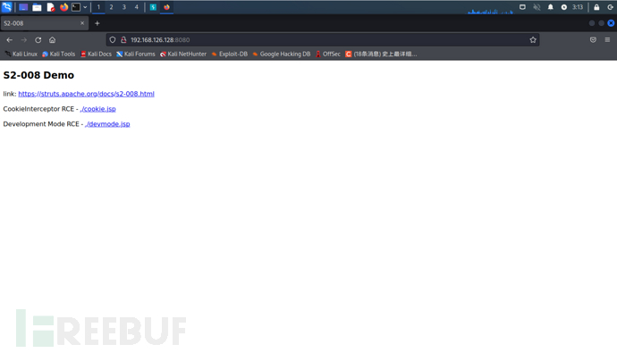 渗透测试--Struts2框架 - FreeBuf网络安全行业门户