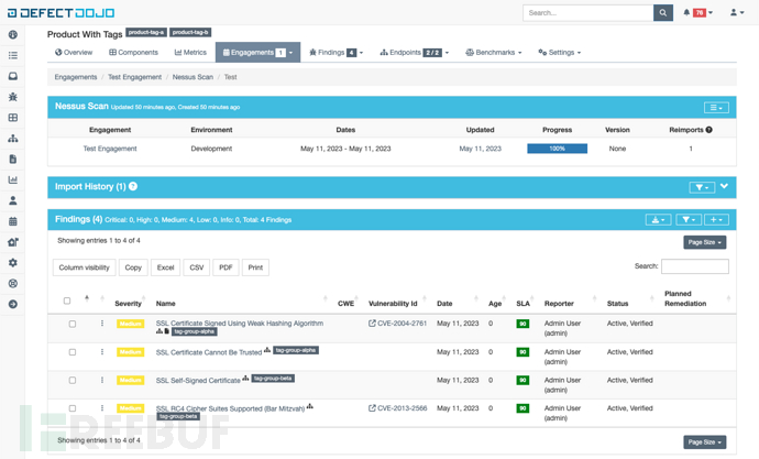 DefectDojo：一个功能强大的漏洞管理平台和DevSecOps解决方案 - FreeBuf网络安全行业门户