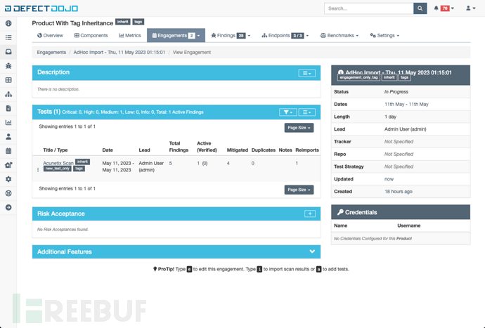 DefectDojo：一个功能强大的漏洞管理平台和DevSecOps解决方案 - FreeBuf网络安全行业门户