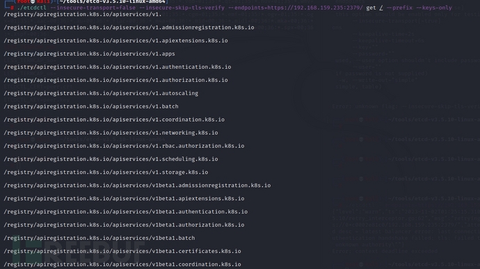 K8S Etcd未授权访问漏洞 - FreeBuf网络安全行业门户
