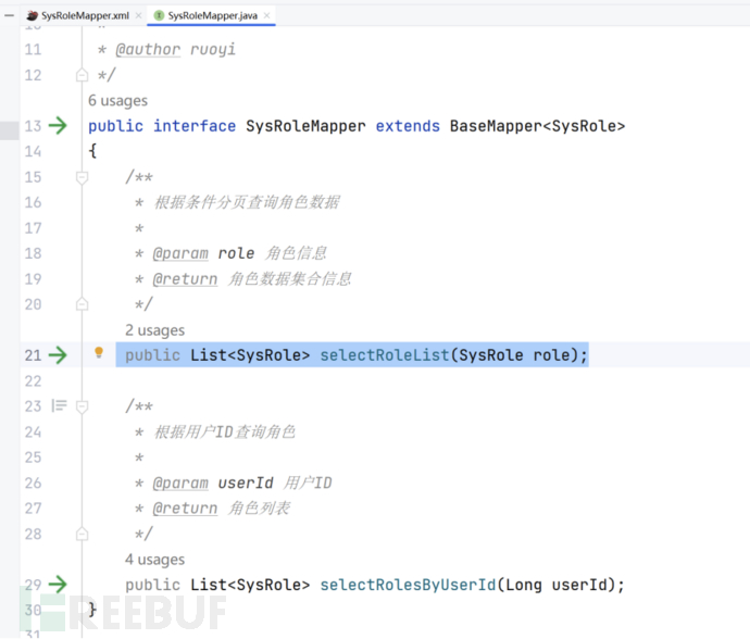 Java代码审计实战分享 | 一文详解RuoYi 4.2 - FreeBuf网络安全行业门户