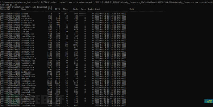volatility内存取证（部分实践） - FreeBuf网络安全行业门户