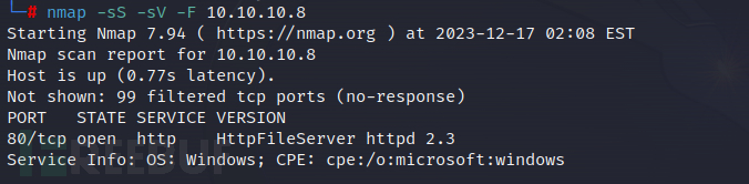 HTB靶场Optimum通关笔记，超推荐(window机器) - FreeBuf网络安全行业门户