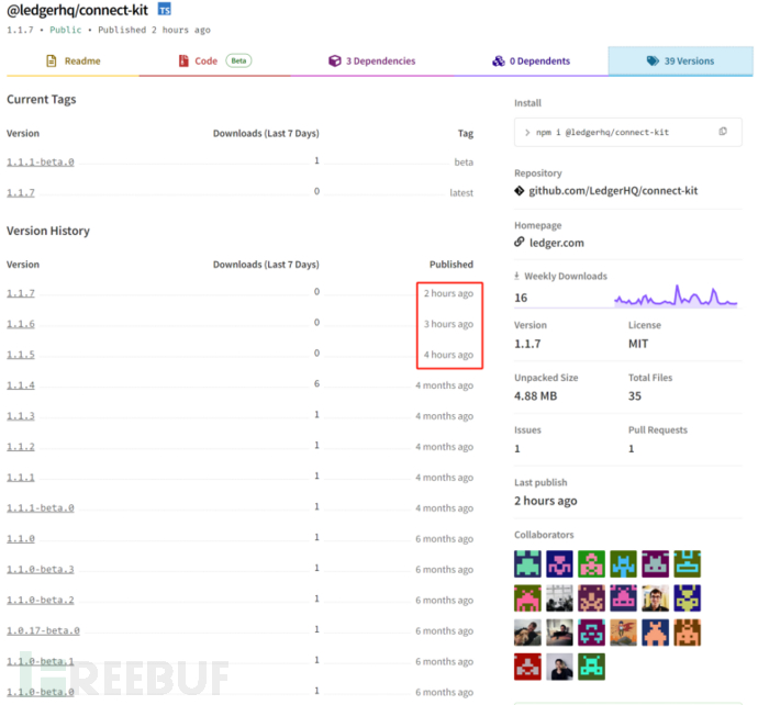 Ledger Connect Kit 被黑之谜 - FreeBuf网络安全行业门户