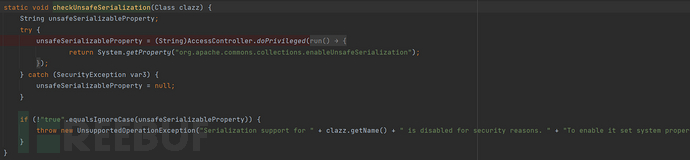 Java_JDBC(commonscollection3.2.2)Bypass - FreeBuf网络安全行业门户