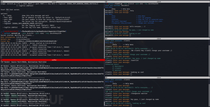 CryptoChat：一款功能强大的纯Python消息加密安全传输工具 - FreeBuf网络安全行业门户