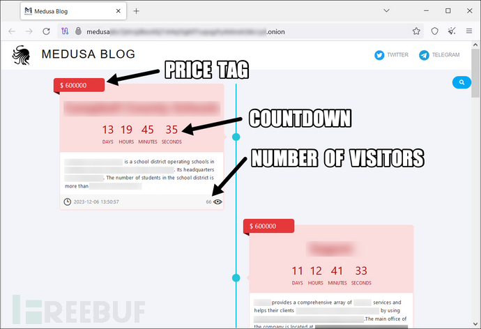 美杜莎（Medusa）勒索软件如何把你的文件变成了“石头” - FreeBuf网络安全行业门户