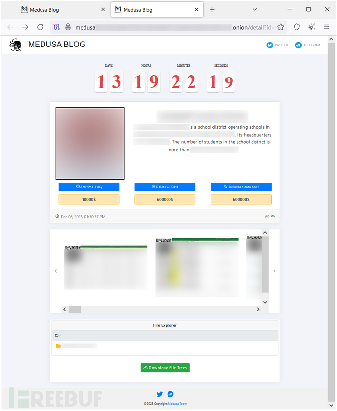 美杜莎（Medusa）勒索软件如何把你的文件变成了“石头” - FreeBuf网络安全行业门户