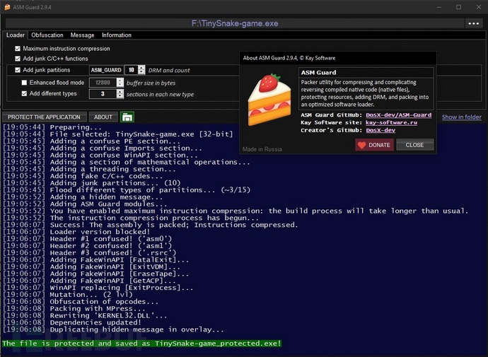 ASM-Guard：一款功能强大的代码压缩、优化和封装工具 - FreeBuf网络安全行业门户