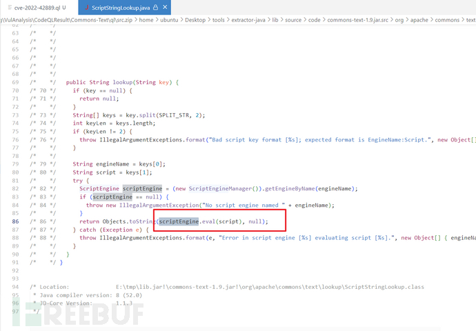 CVE-2022-42889 Apache Commons Text RCE 漏洞分析与 CodeQL - FreeBuf网络安全行业门户