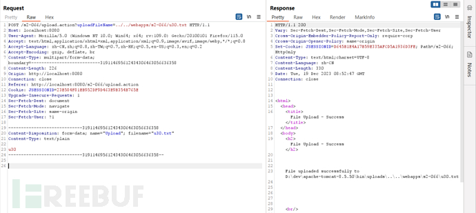 S2-066漏洞分析与复现（CVE-2023-50164） - FreeBuf网络安全行业门户