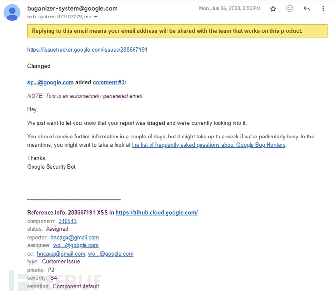 一次收获颇丰的Google漏洞挖掘旅程 - FreeBuf网络安全行业门户