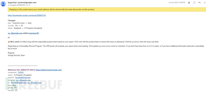 一次收获颇丰的Google漏洞挖掘旅程 - FreeBuf网络安全行业门户