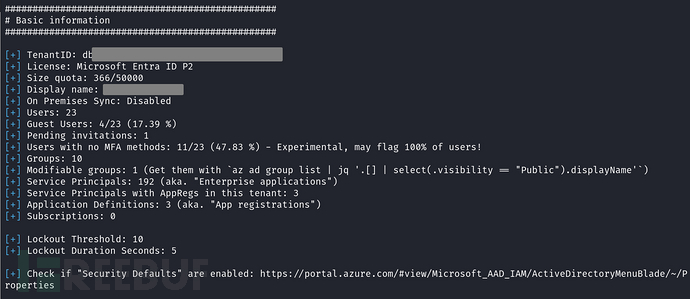 如何使用AzurEnum快速枚举Microsoft Entra ID（Azure AD） - FreeBuf网络安全行业门户