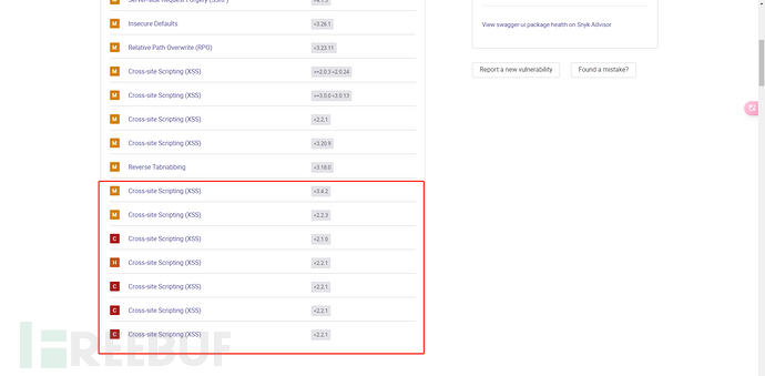 Swagger-UI 反射型 XSS - FreeBuf网络安全行业门户