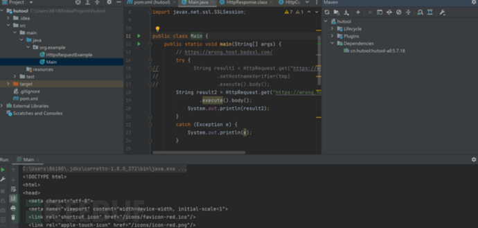组件风险分析与修复指引：cn.hutool:hutool-http Hutool证书验证漏洞-风险分析 CVE-2022-22885 - FreeBuf网络安全行业门户