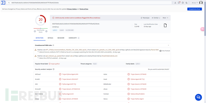 Palo Alto Networks命令注入漏洞攻击后利用UPSTYLE后门分析 - FreeBuf网络安全行业门户