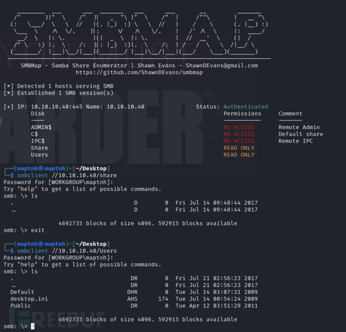 [Meachines] [Easy] Blue MS17-010永恒之蓝 - FreeBuf网络安全行业门户