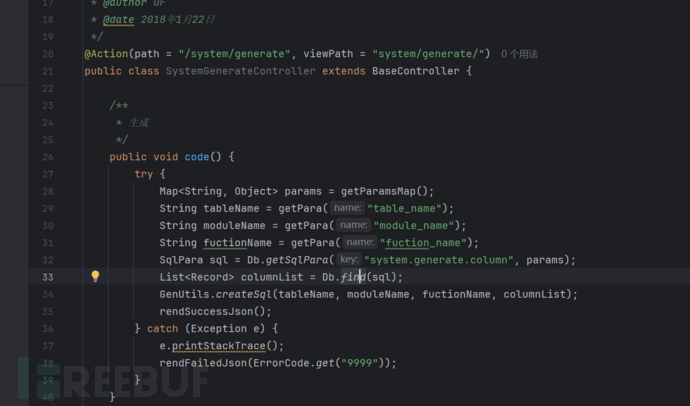 jfinal框架——ofcmsv1.1.3代码审计 - FreeBuf网络安全行业门户