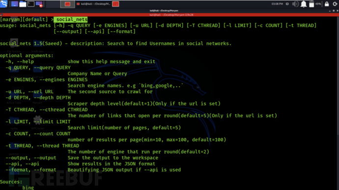 Maryam：一款模块化多功能OSINT数据收集工具 - FreeBuf网络安全行业门户