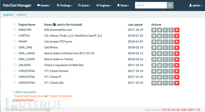 PatrOwl：一款开源可扩展的安全协调运营平台 - FreeBuf网络安全行业门户