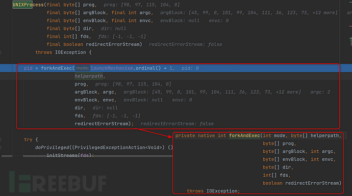 JAVA 安全 | 深入分析 Runtime.exec 命令执行底层机制 - FreeBuf网络安全行业门户