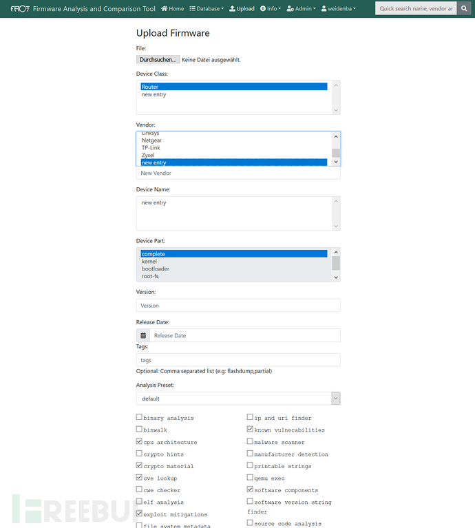 FACT_core：一款固件安全分析和比较工具 - FreeBuf网络安全行业门户