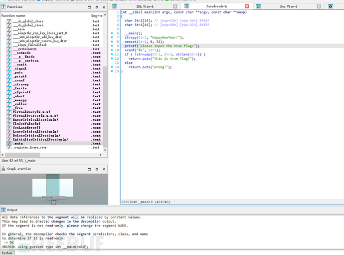 BUUCTF | reverse wp（一） - FreeBuf网络安全行业门户