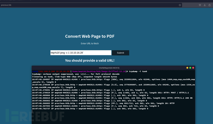 [Meachines] [Easy] Precious Ruby-pdfkit-RCE+Ruby YAML反序列化权限提升 - FreeBuf网络安全行业门户