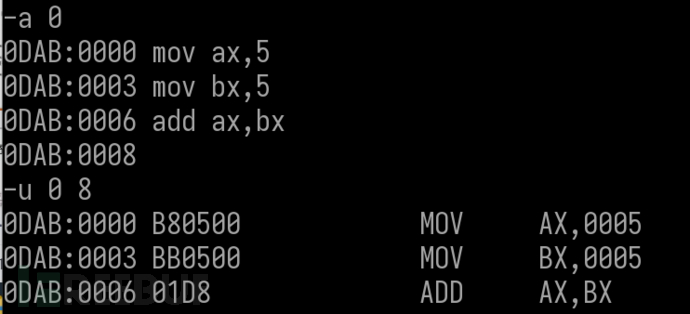 8086汇编(16位汇编)学习笔记01.汇编基础和debug使用 - FreeBuf网络安全行业门户