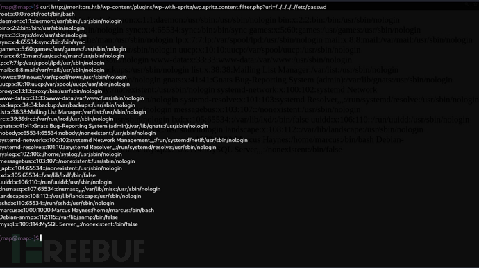 [Meachines] [Hard] Monitors spritz-LFI+cacti-SQLI+OFBiz-Des+LKM-Rootkit特權升級 - FreeBuf网络安全行业门户